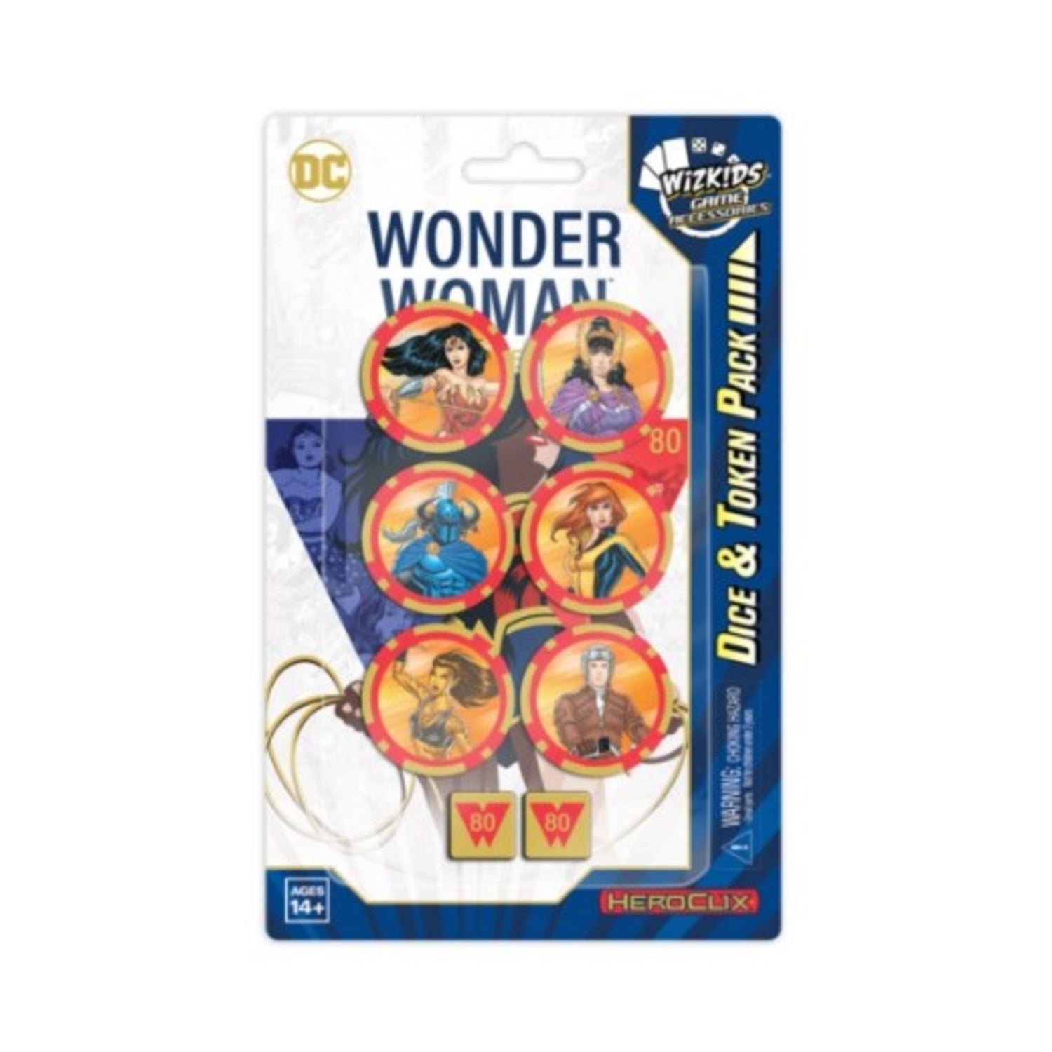 WizKids Wonder Woman 80th Anniversary Dice & Token Pack New - Walmart.com