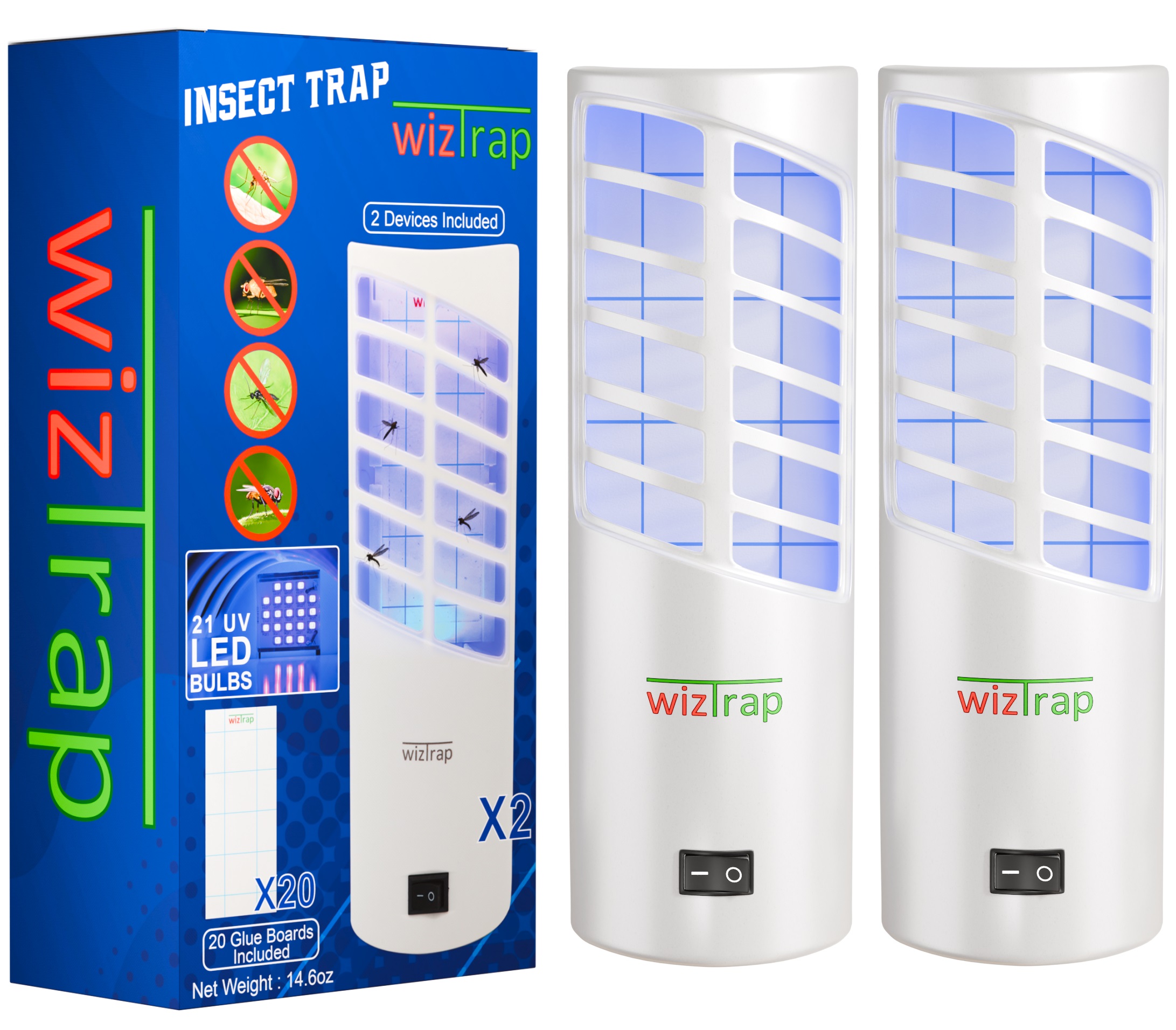 RESCUE! Fly TrapStik ? Indoor Hanging Fly Trap - 2 Pack - Walmart.com