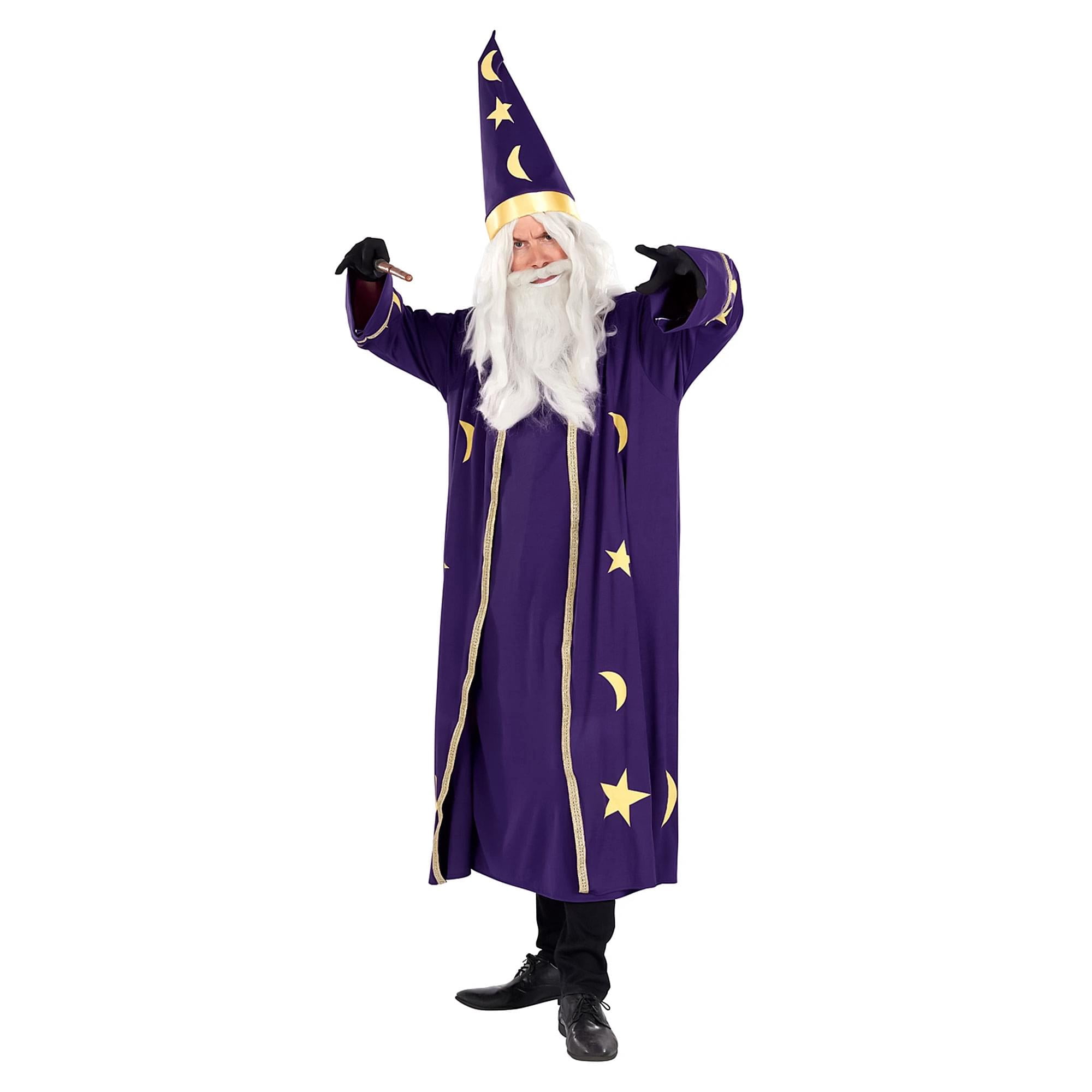 Wizard Adult Costume | Extra Large - Walmart Business Supplies