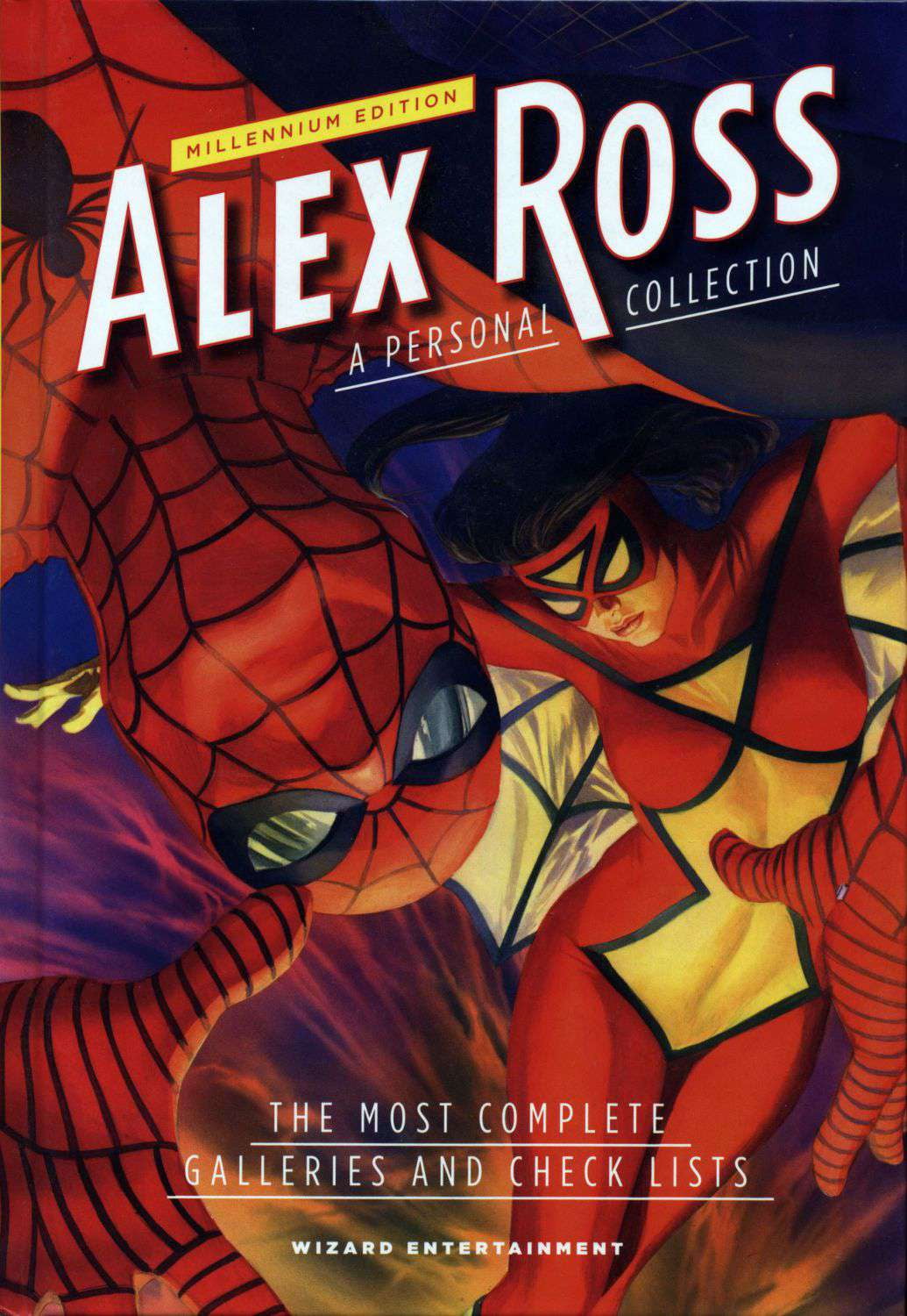 Wizard Alex Ross Millennium Edition Hardcover Book #38 of 100 (Spider ...