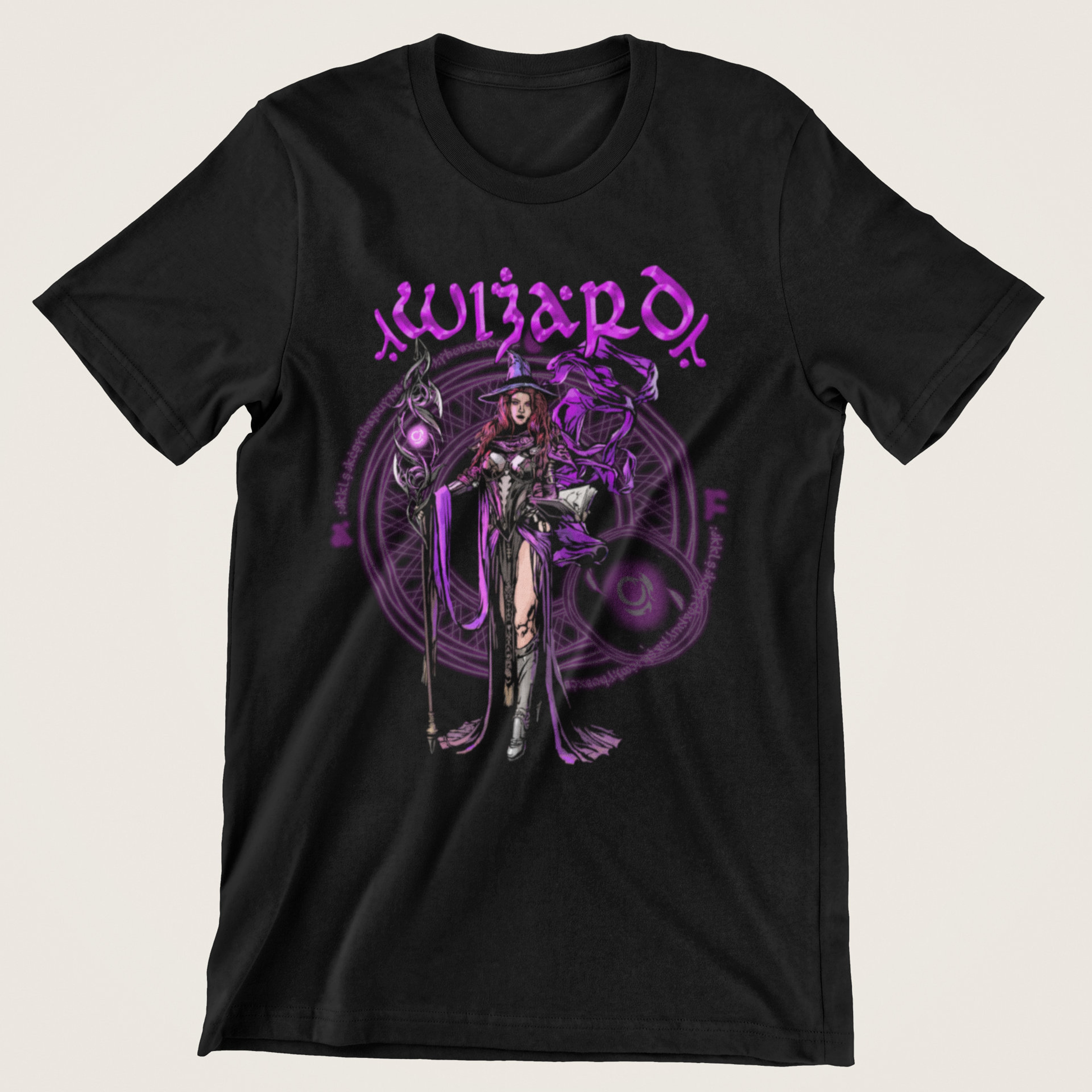 Wizard Dungeons Fantasy Shirt / DnD Roleplaying Tabletop Gaming / D20 ...