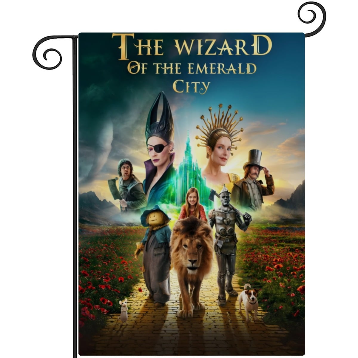The Wizard of the Emerald City-themed Garden Flag. Perfect gift for ...