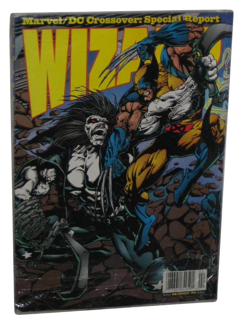 Wizard February 1996 Volume 54 (1996) Magazine Book - (Lobo vs ...
