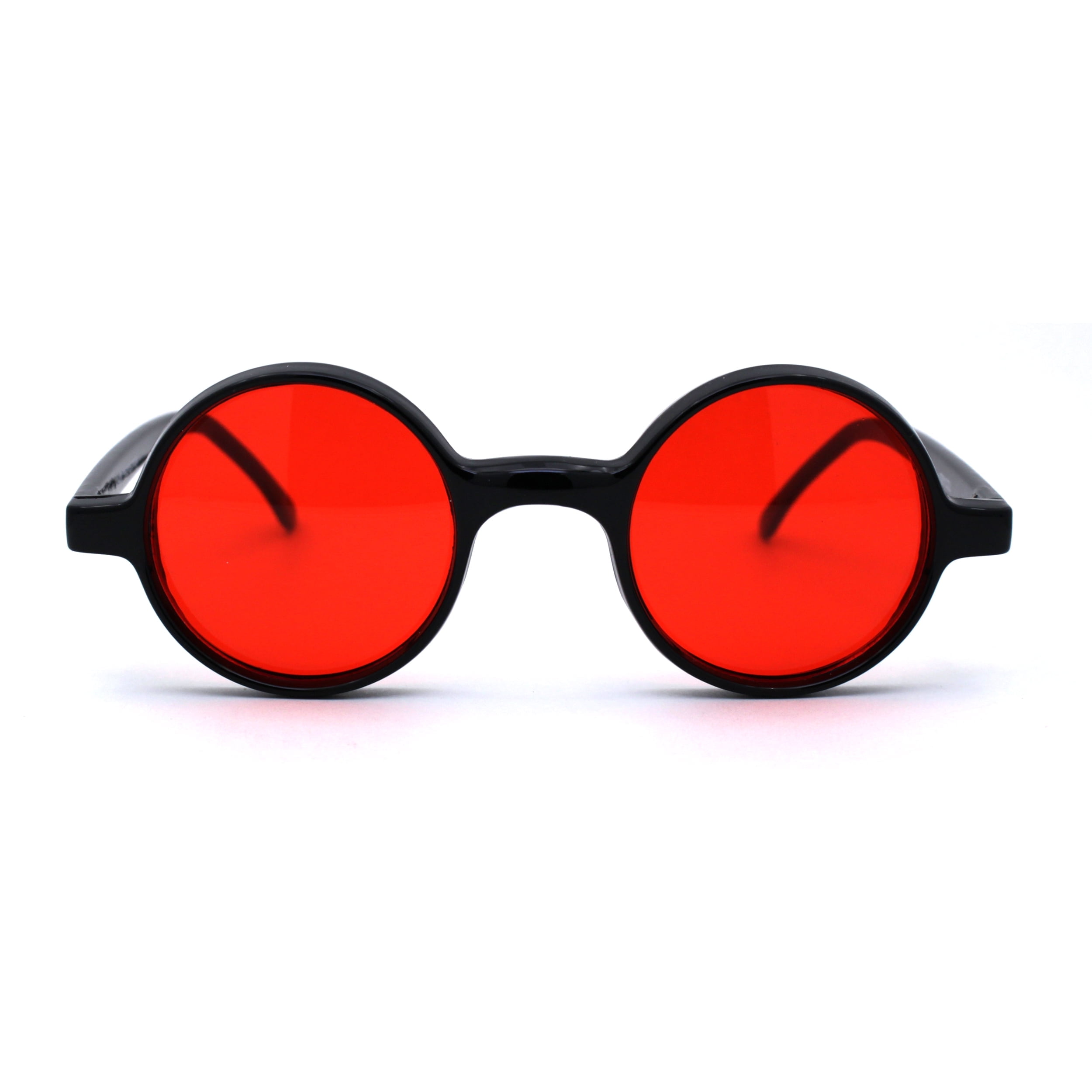 Wizard Hippie Pimp Color Lens Round Circle Lens Sunglasses Red ...