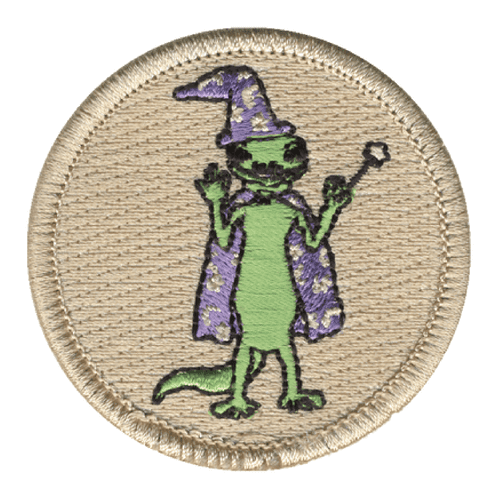 Wizard Lizard Patrol Patch (Sew-on) - ClassB - Walmart.com