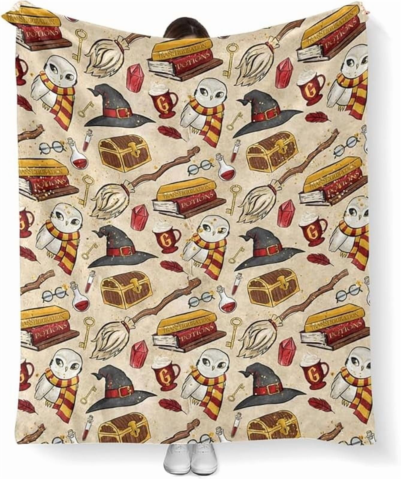 Wizard Magic Blanket - Premium Flannel, 3D Printed Pattern, Comfortable ...