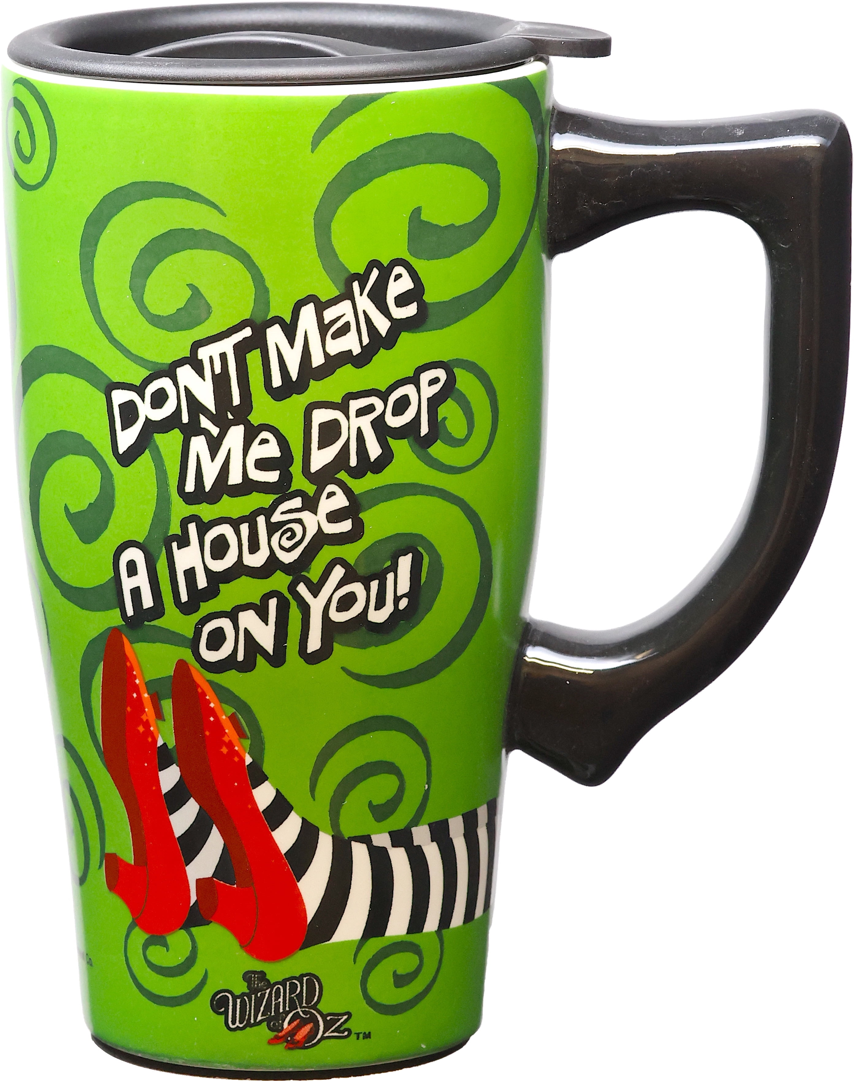 DROP A HOUSE 18 OUNCE CERAMIC TRAVEL MUG - Walmart.com