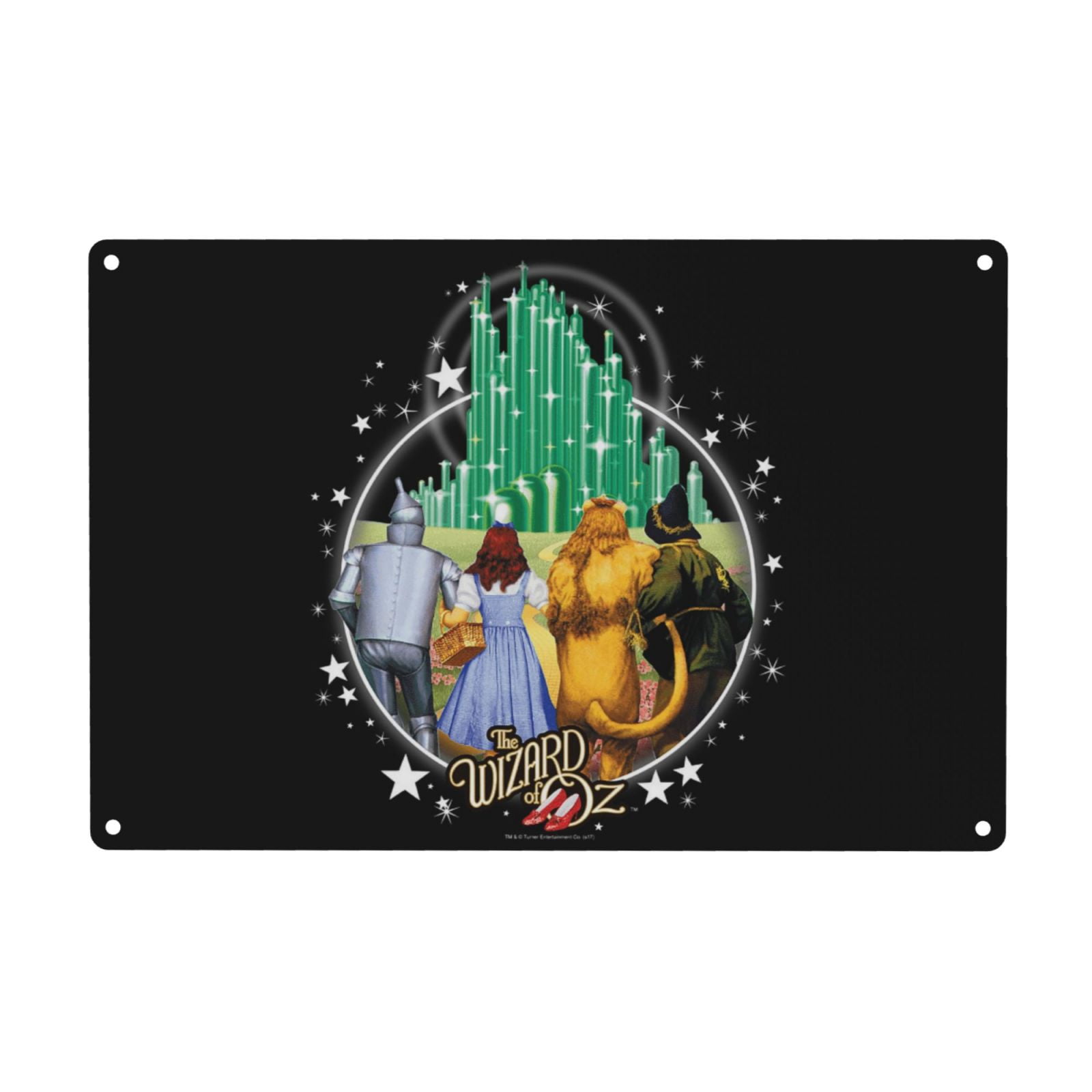 The Wizard Of Oz Aluminum decorative signs, horizontal and vertical ...