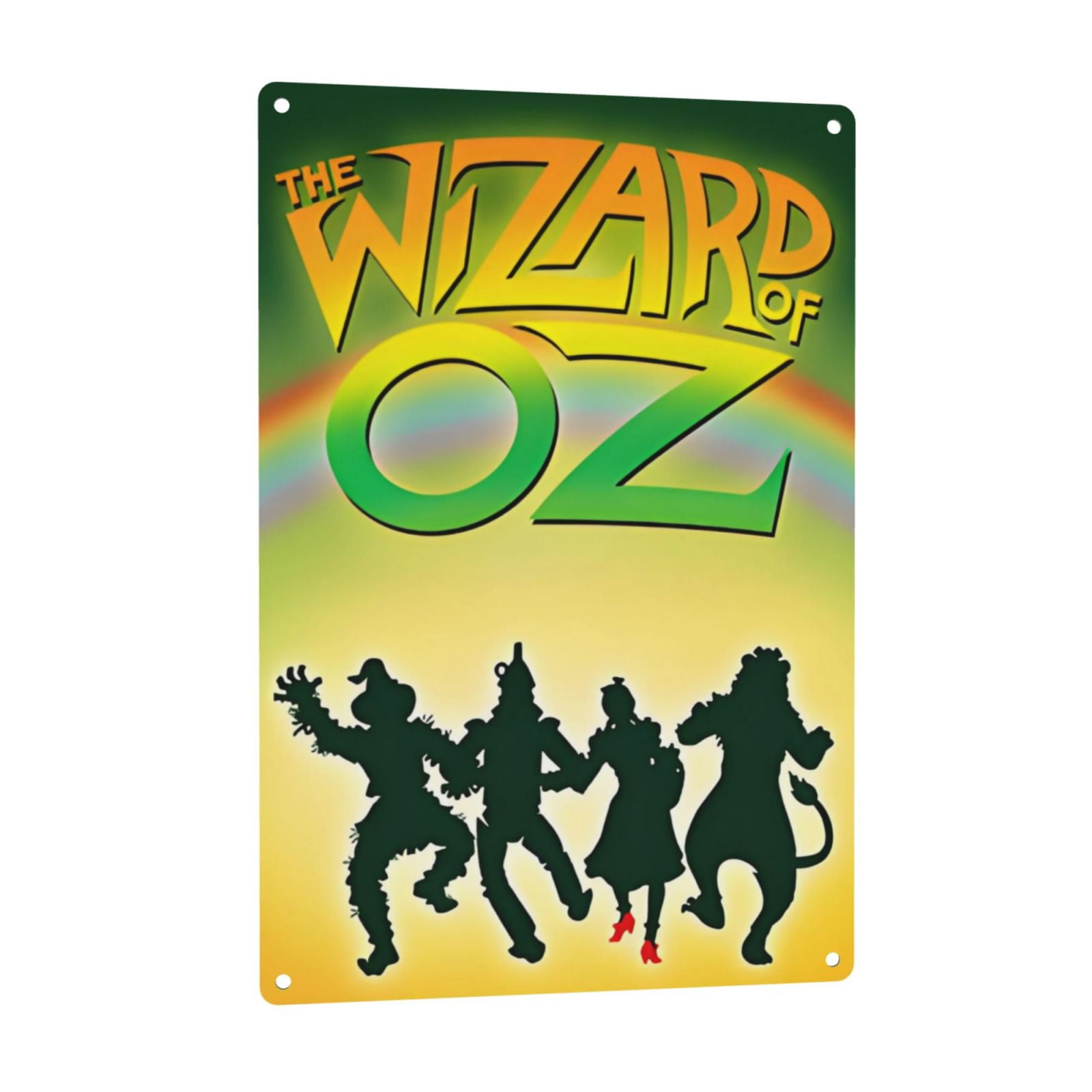 The Wizard Of Oz Aluminum decorative signs, horizontal and vertical ...