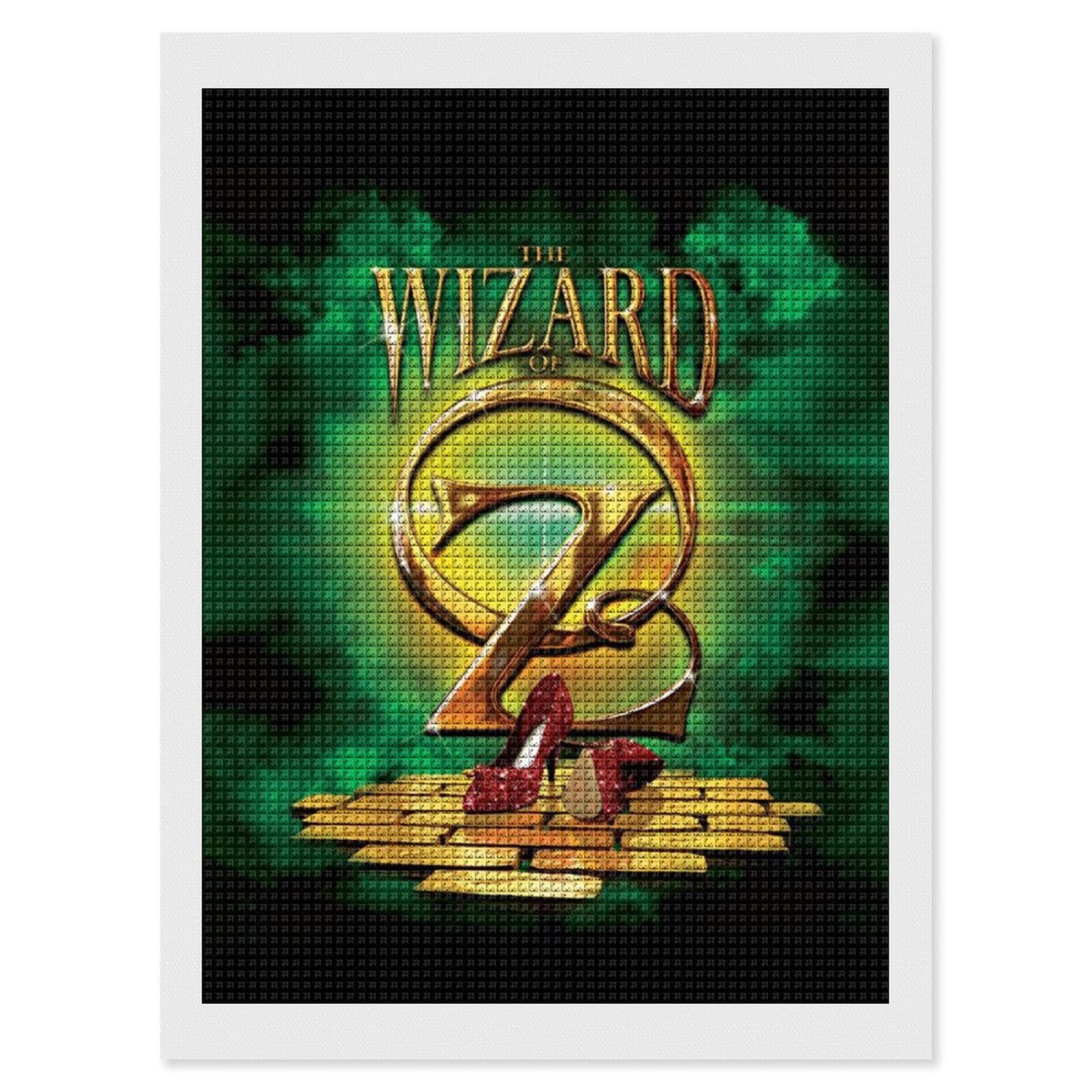 Wizard of O Diamond Art Kits for Adults Full Drill Diamond Art Anime ...