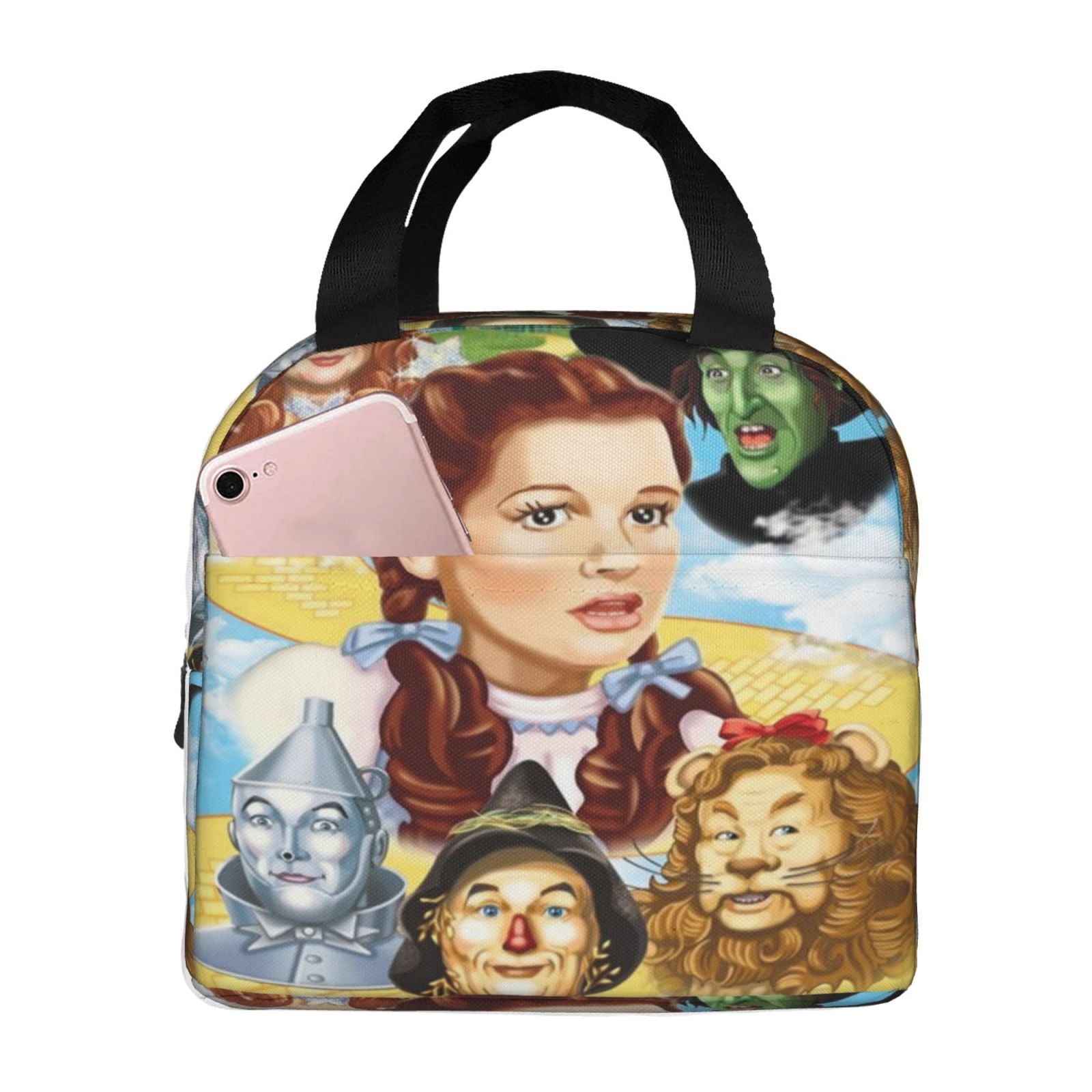 Wizard of O Lunch Bag Kawaii Anime Reusable Cooler Bag Lunch Box ...