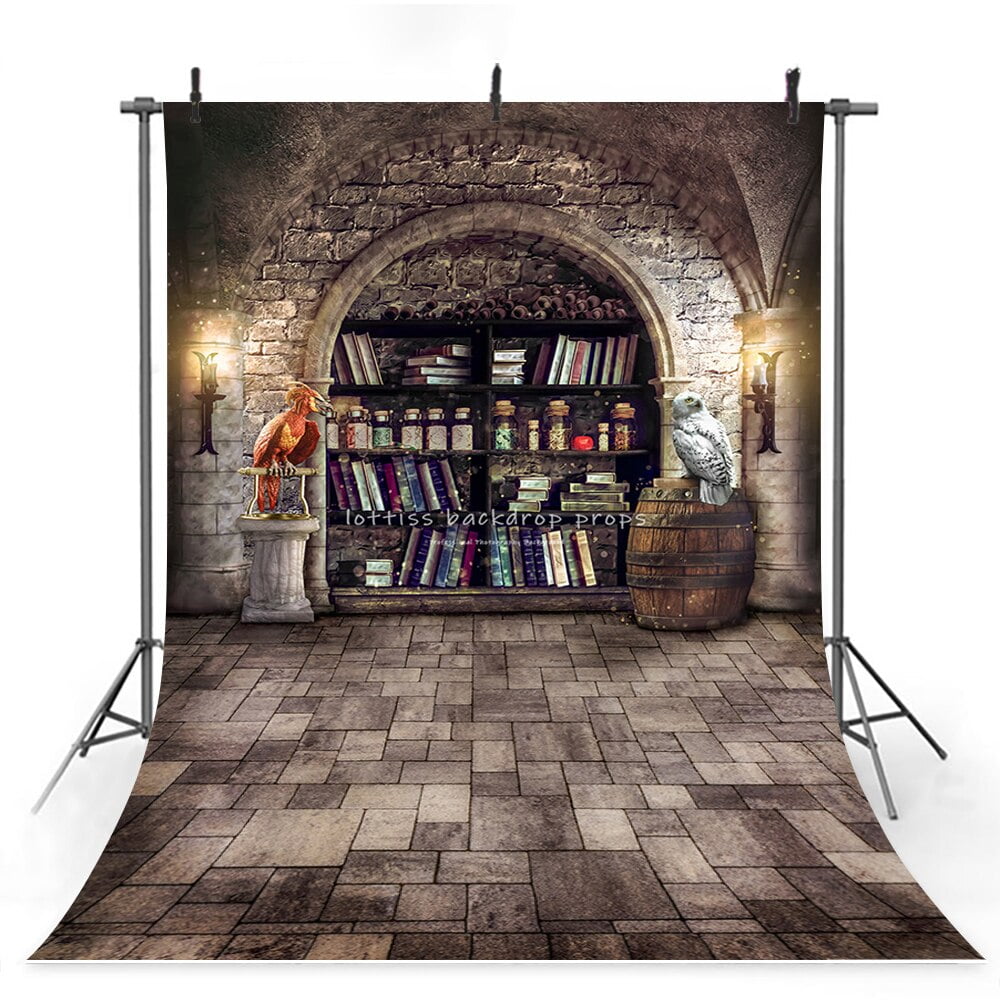 Wizard Potion Lab Backdrops Kids Cake Smash Birthday Props Baby Shower ...