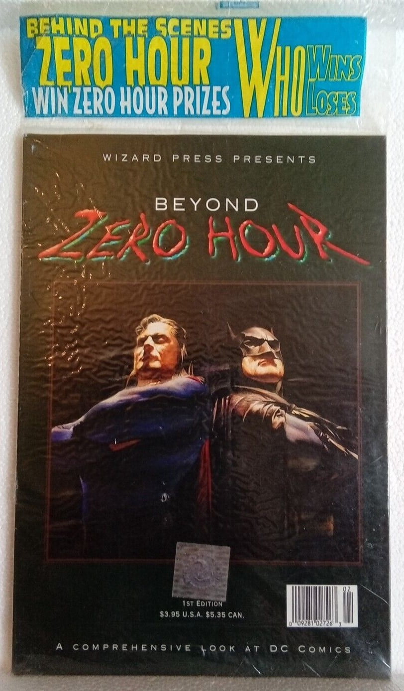 Wizard Press Presents Beyond Zero Hour #1 (Newsstand) (in bag) VF ; Wizard Comic Book - Walmart.com
