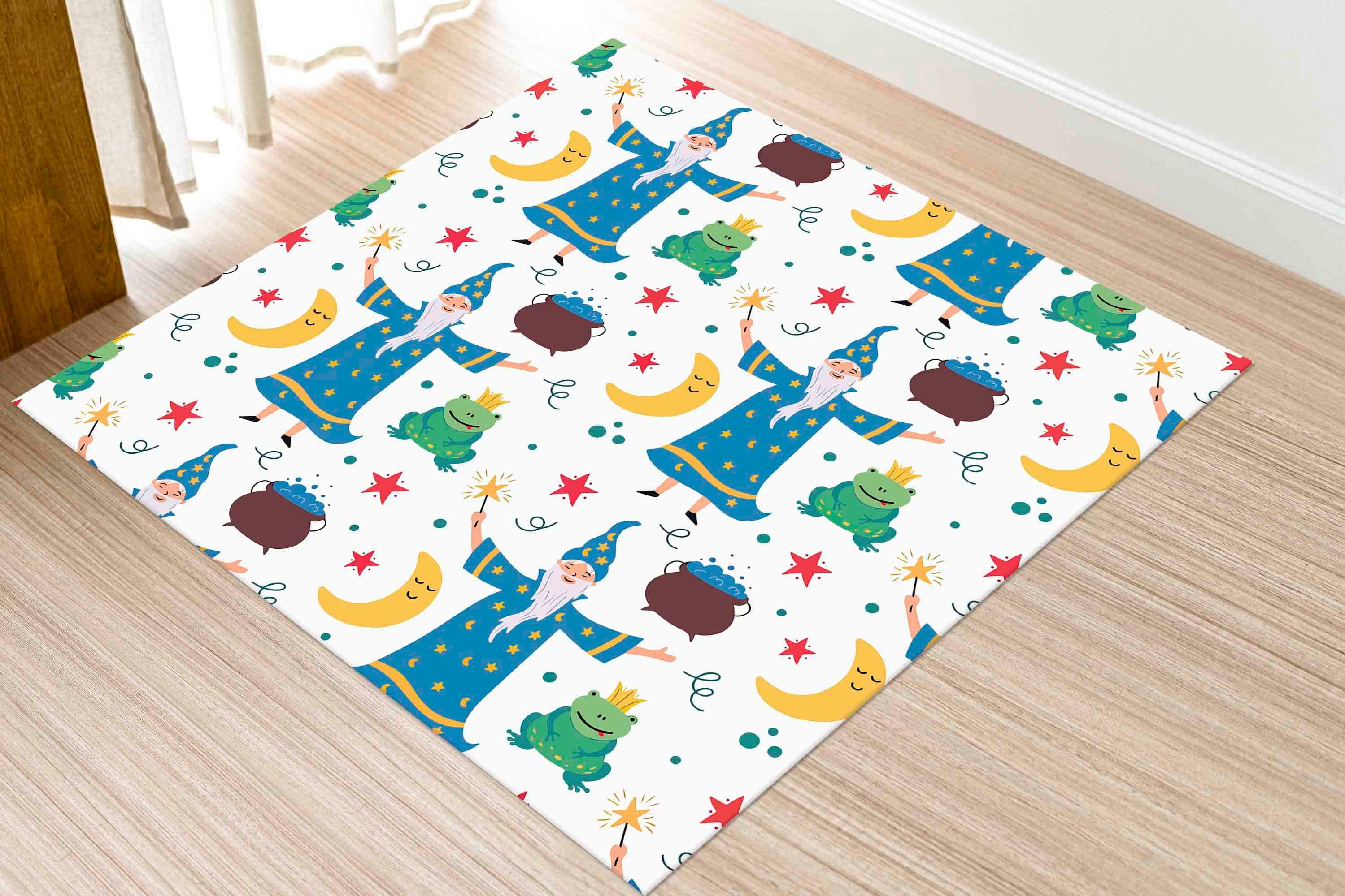 Wizard Rugs, Potion Rug, Toad Rugs, Kids Room Rug, Easy To Clean Rug ...