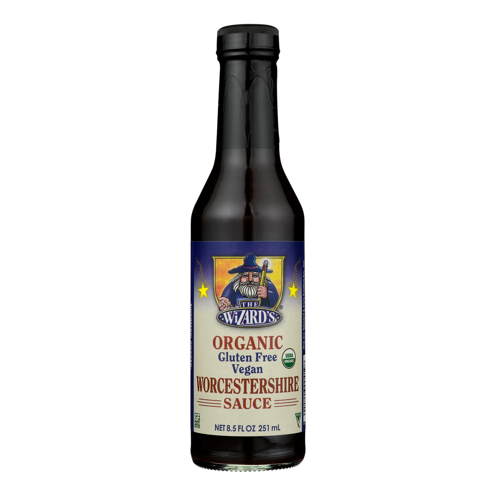 Wizard Sauces Worcestershire Sauce Wf 8.5 oz (Pack of 6) - Walmart.com
