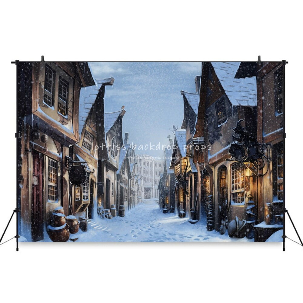 Wizard Shop Backdrops Kids Cake Smash Birthday Props Baby Shower Witch ...