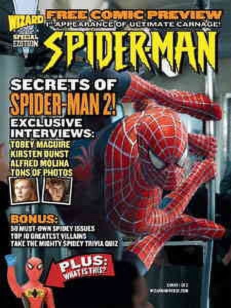 Wizard Spider-Man Mega Special #1A VF ; Wizard Comic Book - Walmart.com