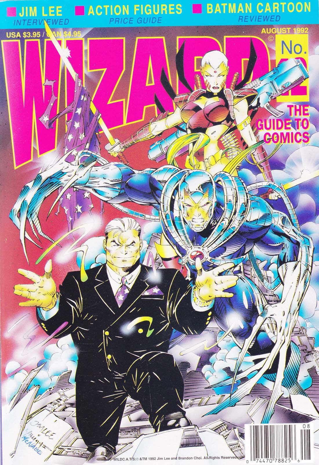 Wizard: The Comics Magazine #12 (Newsstand) VF ; Wizard Comic Book ...