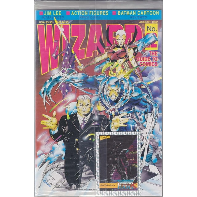 Wizard: The Comics Magazine #12 (with card) VF ; Wizard Comic Book ...