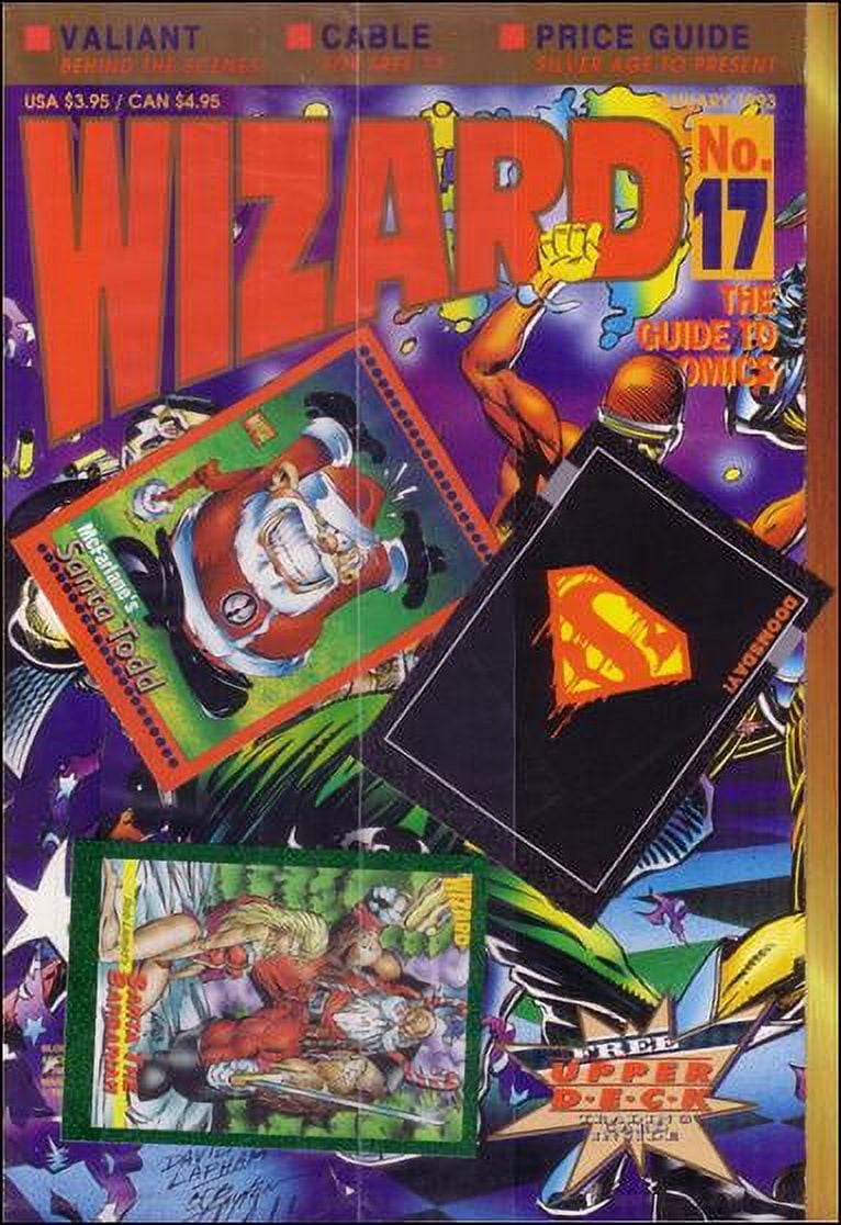 Wizard: The Comics Magazine #17A (with card) VF ; Wizard Comic Book ...