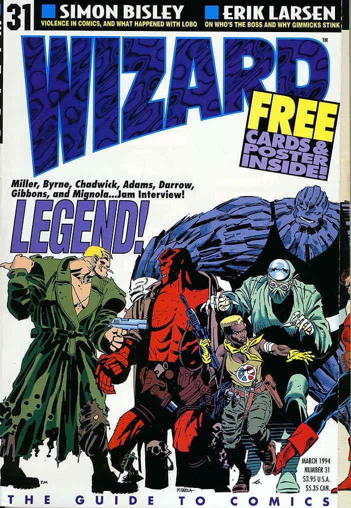 Wizard: The Comics Magazine #31A VF ; Wizard Comic Book - Walmart.com