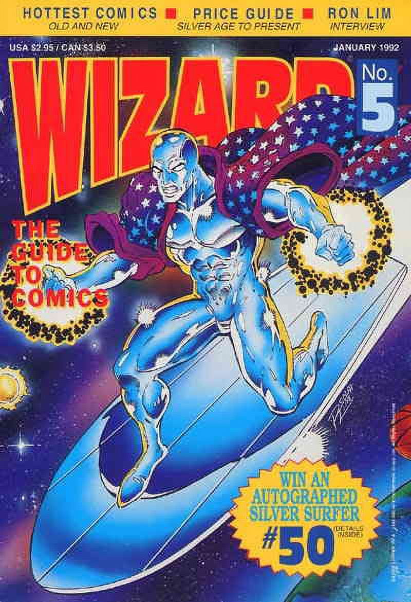 Wizard: The Comics Magazine #5 VF ; Wizard Comic Book - Walmart.com