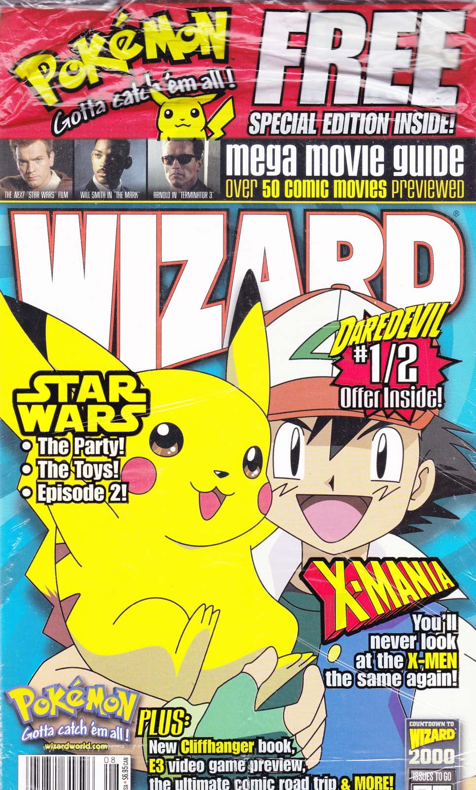 Wizard: The Comics Magazine #96A (in bag) VF ; Wizard Comic Book ...