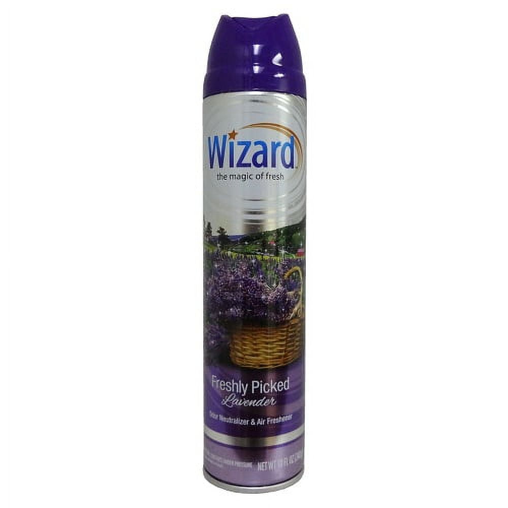 Wizard The Magic of Fresh Air Freshener 10oz Freshly Picked Lavender ...