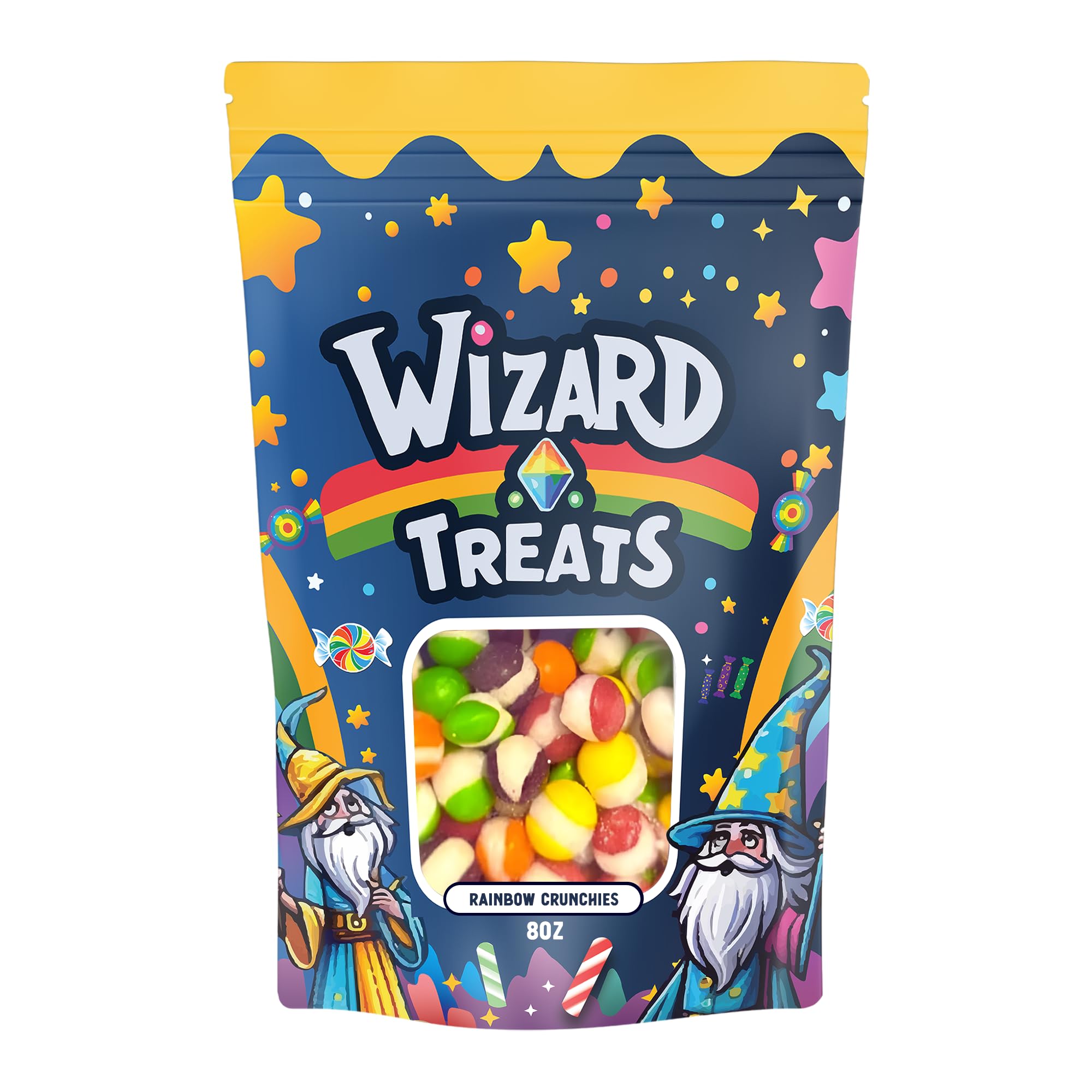 Wizard Treats Premium Freeze KEF16 Dried - Rainbow Sweet & dry candy ...