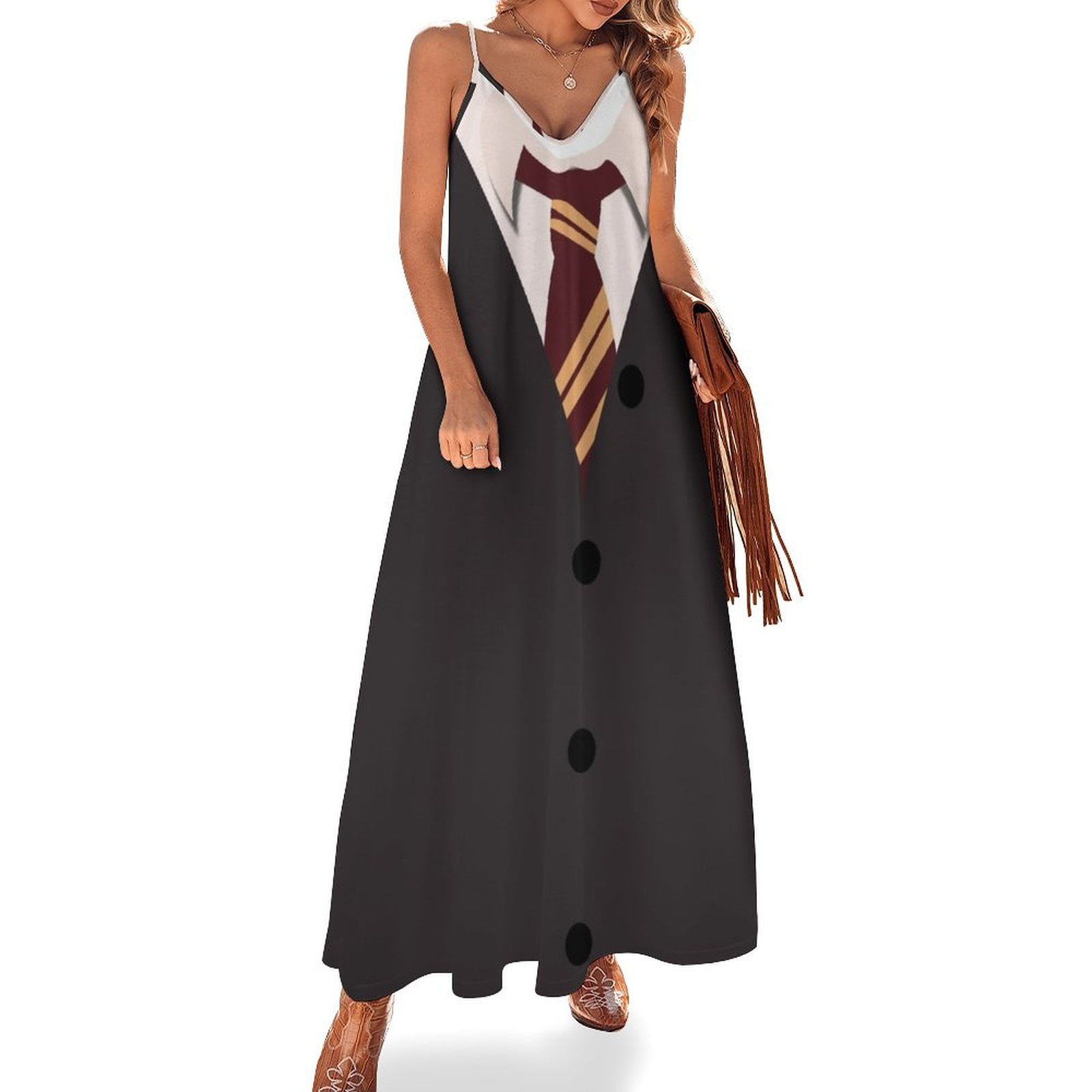 Wizard Uniform Sleeveless Dress party dresses woman dresses ladies ...