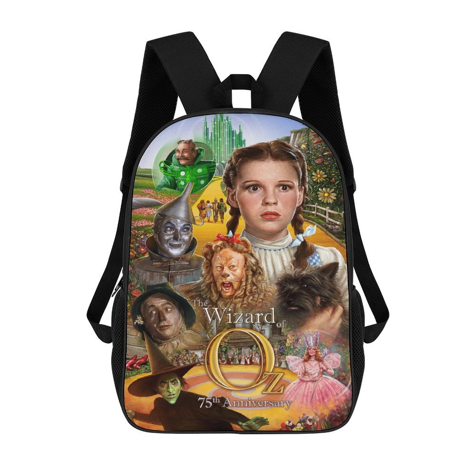 Wizard of O Backpack 17 Inch Lightweight Anime Print Design Backpack ...