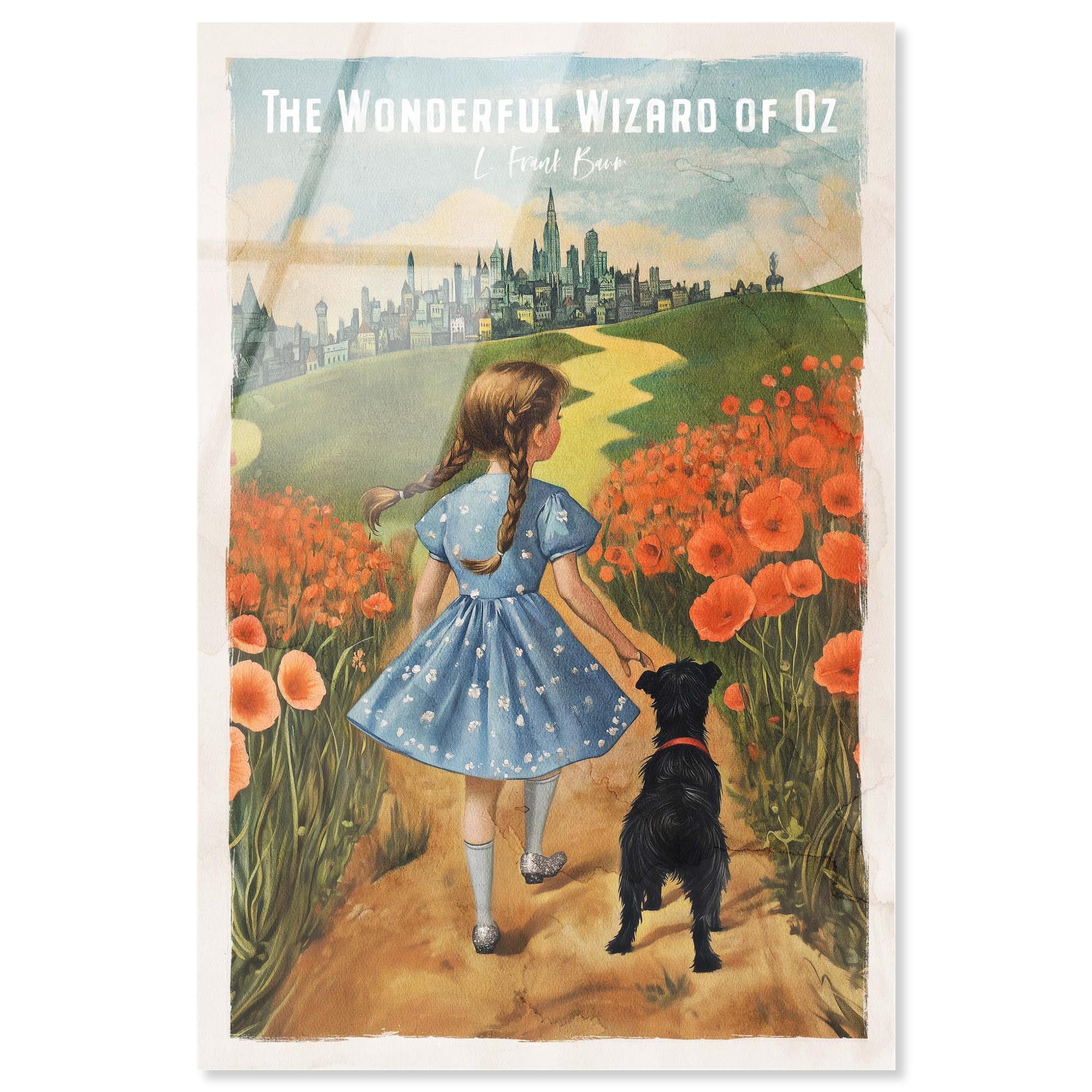 Wizard of Oz Classic Acrylic Classic Book Art by Art Remedy, Ready to ...