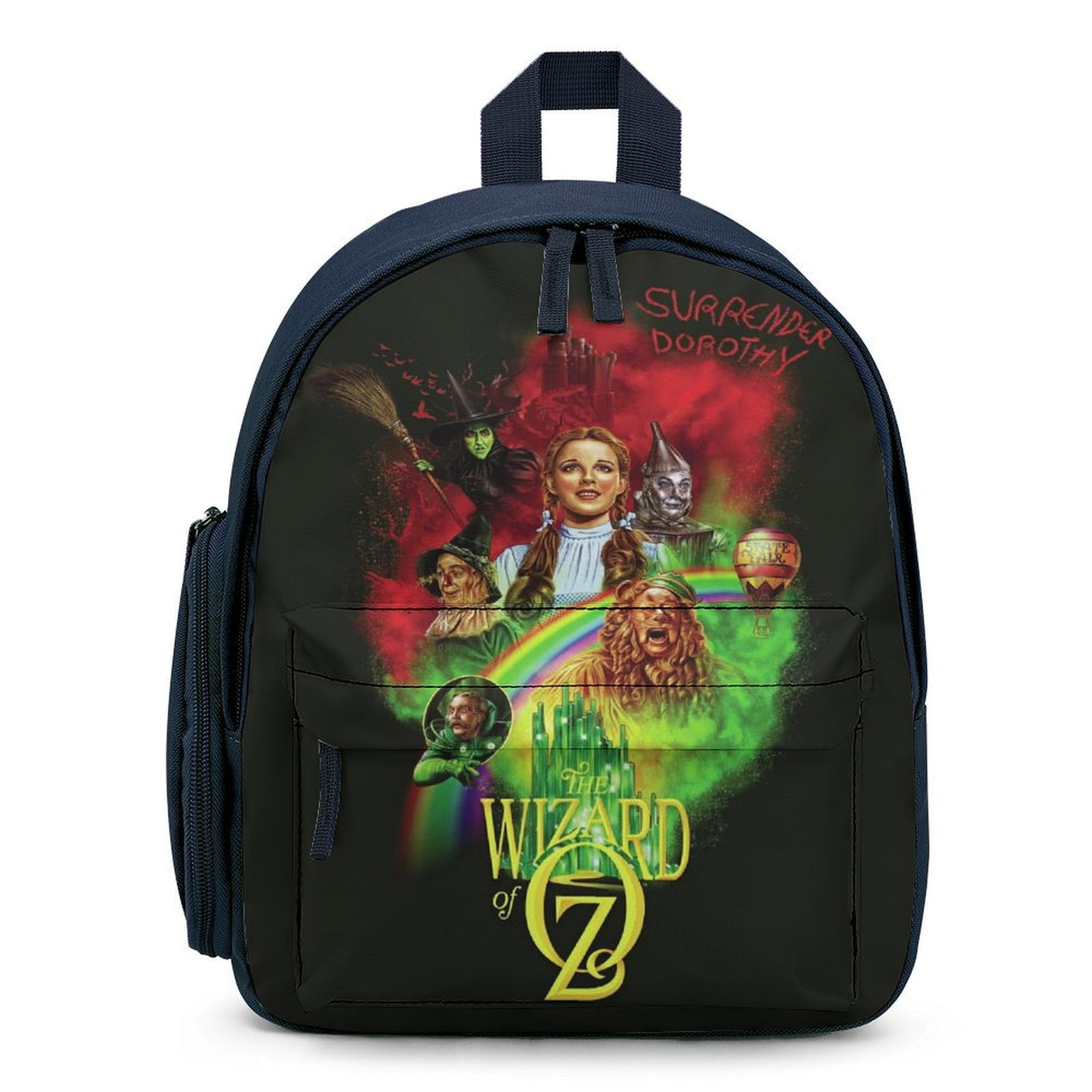 Wizard of O Elements Backpacks with Name Tag Travel Backpack with Front Pocket - Walmart.com