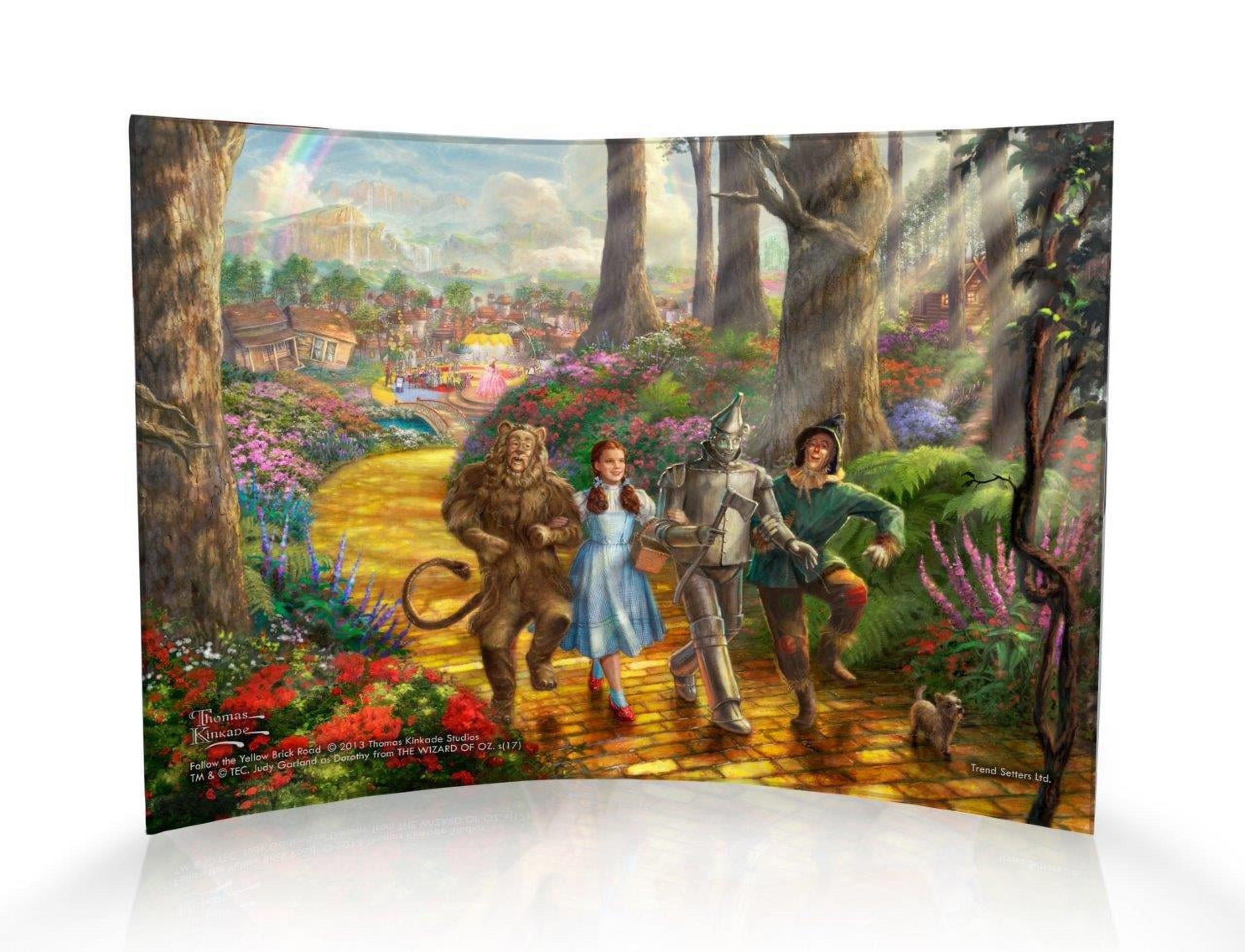 Wizard of Oz (Follow the Yellow Brick Road - Thomas Kinkade Studios) 10 ...