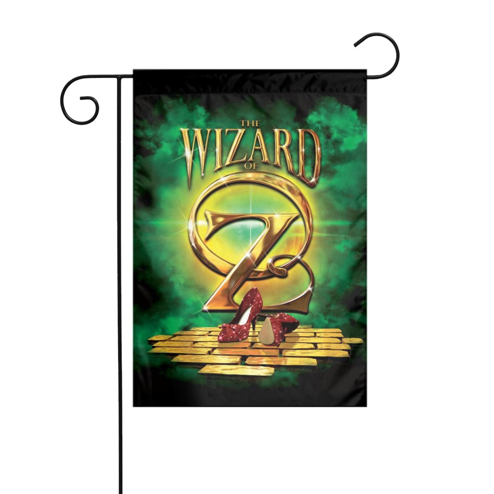 Wizard of O Garden Flag Vertical Double Sided Rustic Farmland Yard Lawn ...