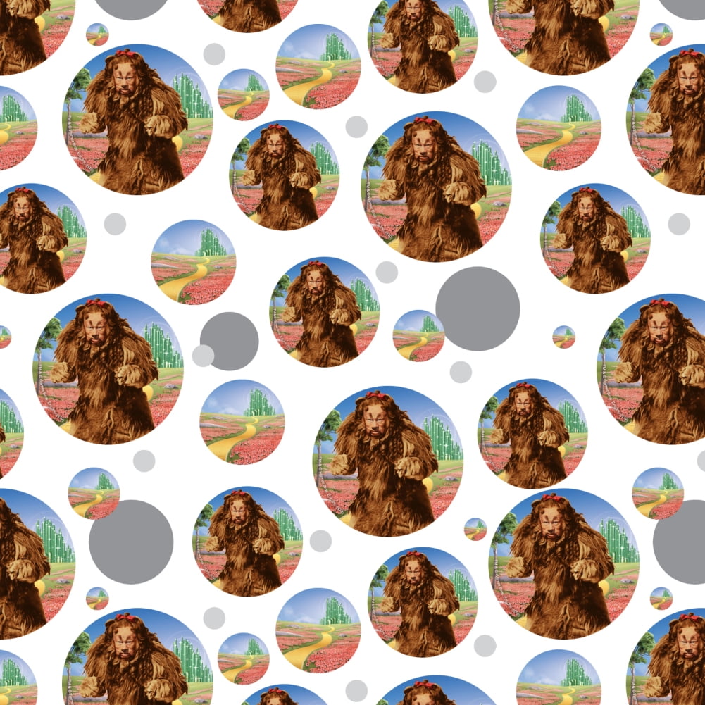 Wizard of Oz Lion Character Premium Gift Wrap Wrapping Paper Roll ...