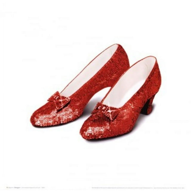 Wizard of Oz - Ruby Slippers Poster (16 x 16) - Walmart.com