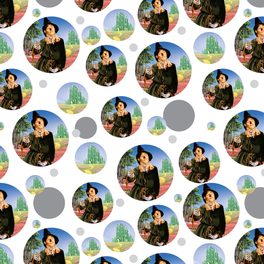 Wizard of Oz Scarecrow Character Premium Gift Wrap Wrapping Paper Roll ...
