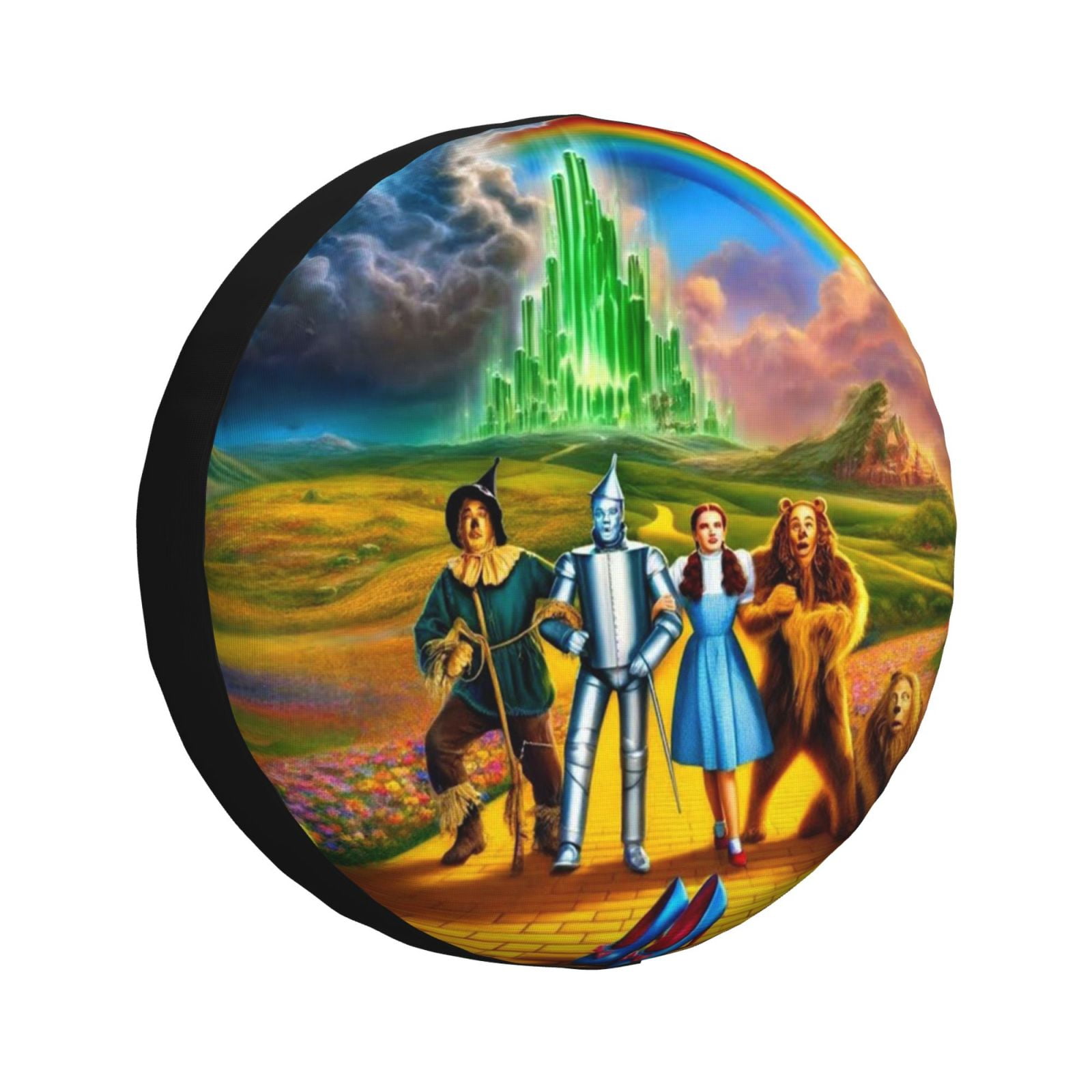 Wizard of O Spare Tire Cover Wheel Tire Cover Fit Trailer, RV, SUV and ...