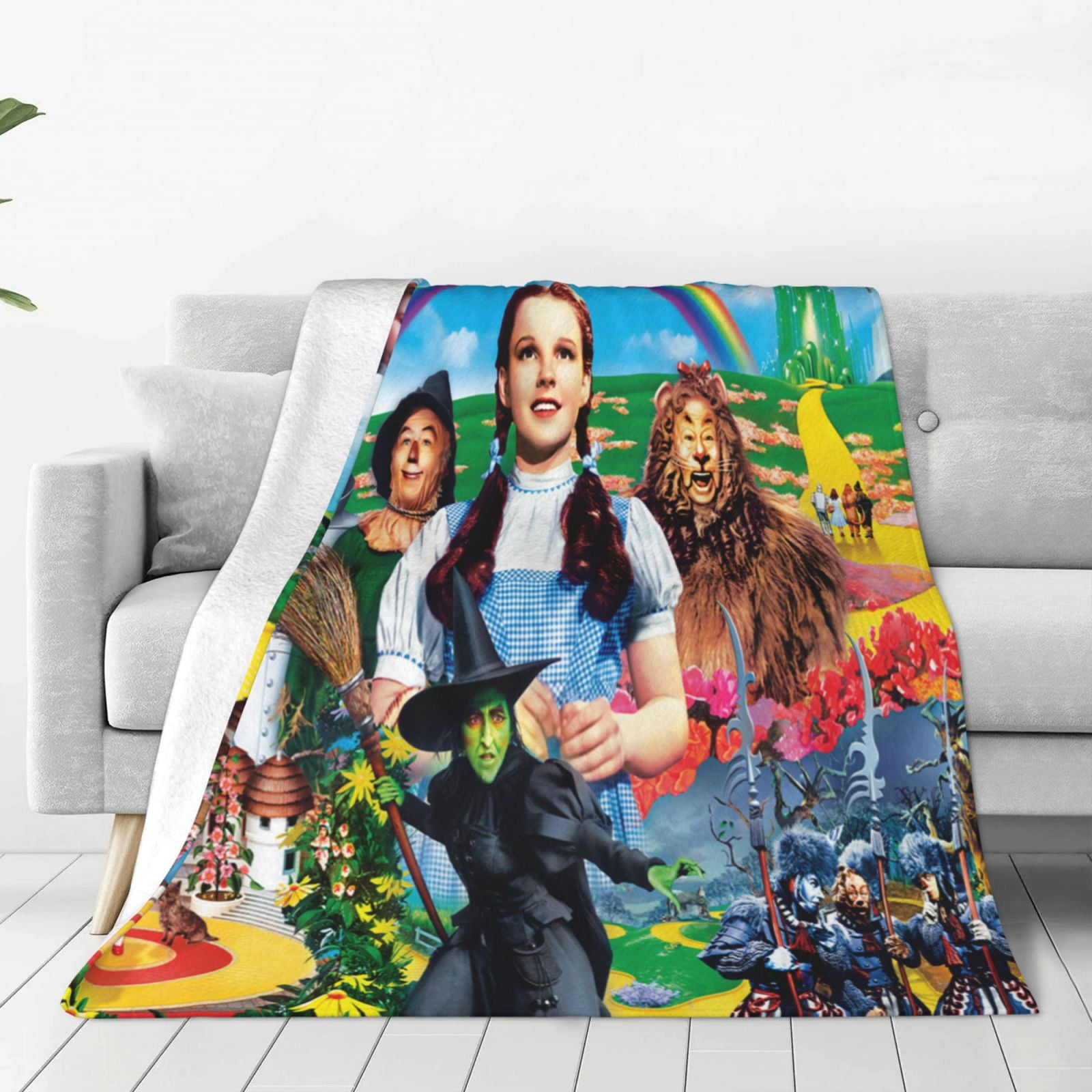 Wizard of O Super Soft Blanket Cute Blanket All Season Flannel Fleece ...