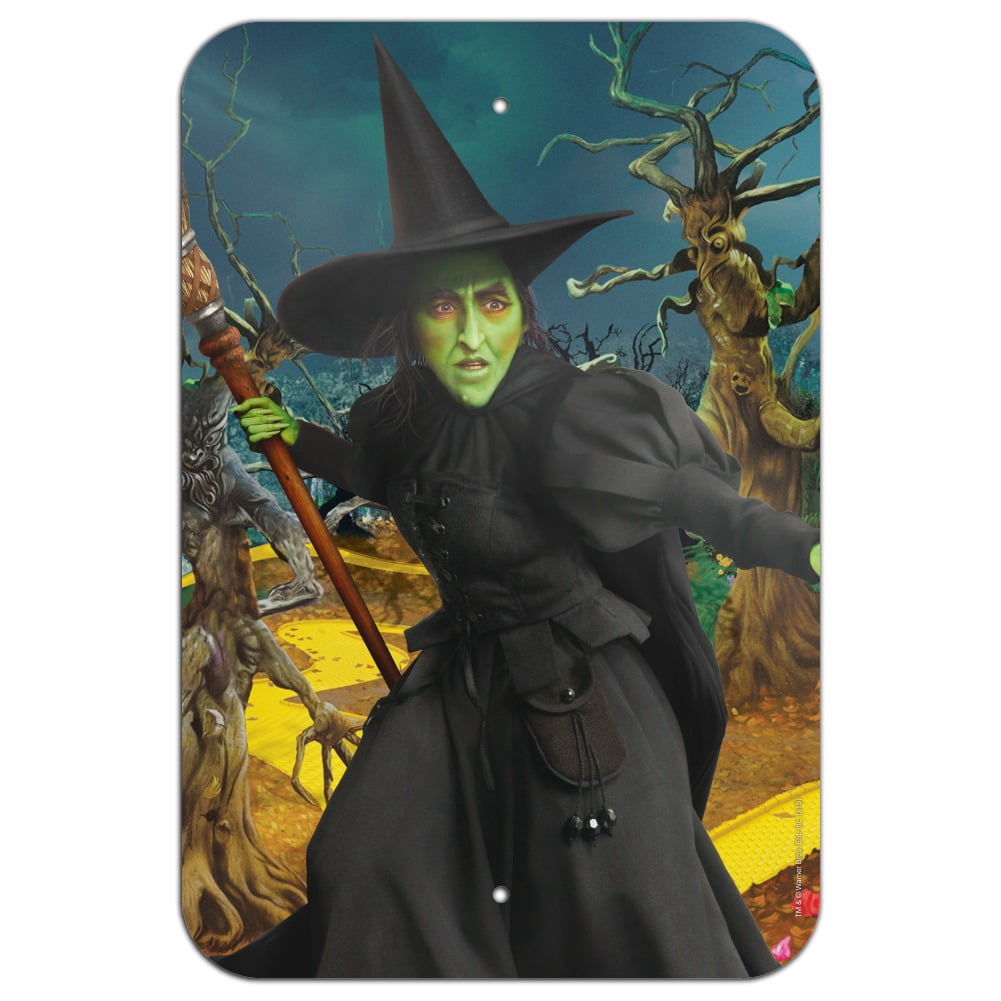 Wizard of Oz Wicked Witch Character Home Business Office Sign - Walmart.com