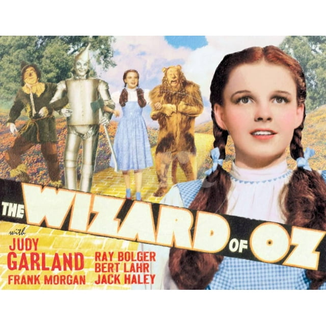 Wizard of Oz Yellow Brick Road Tin Sign - 16x12 - Walmart.com