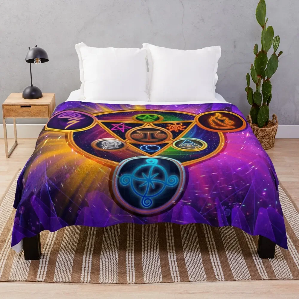 Wizard101 - The Spiral Schools Throw Blanket Luxury Designer blankets ...