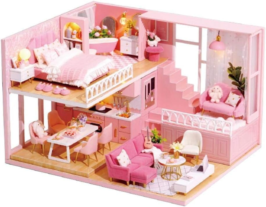 Wizardi Miniature Roombox Kit - Dollhouse Kit - Walmart.com