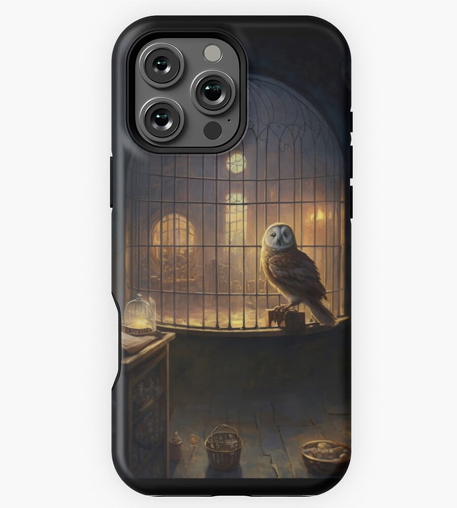 Wizarding Messenger Owl GA6089 Phone Case for iPhone 11 to 17 Pro Max ...