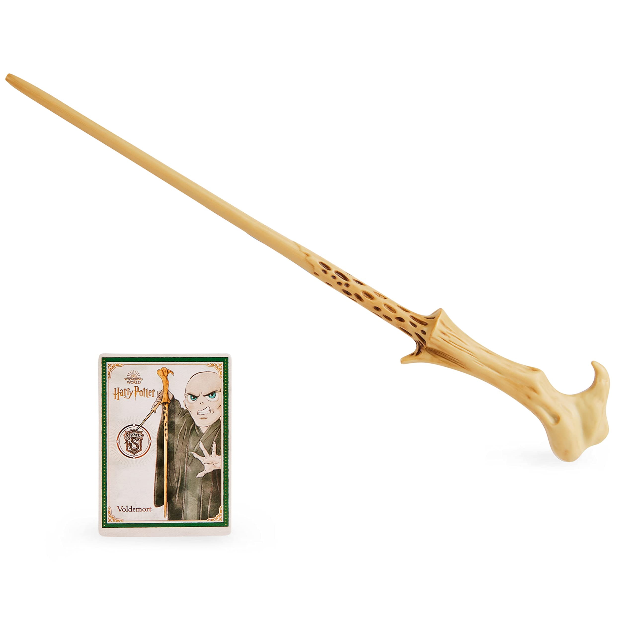 Wizarding World Harry Potter, 12-inch Spellbinding Voldemort Magic Wand ...