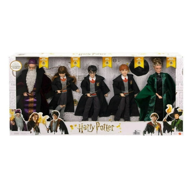 Wizarding World Harry Potter Collectible 5-Piece 10-inch Magical ...