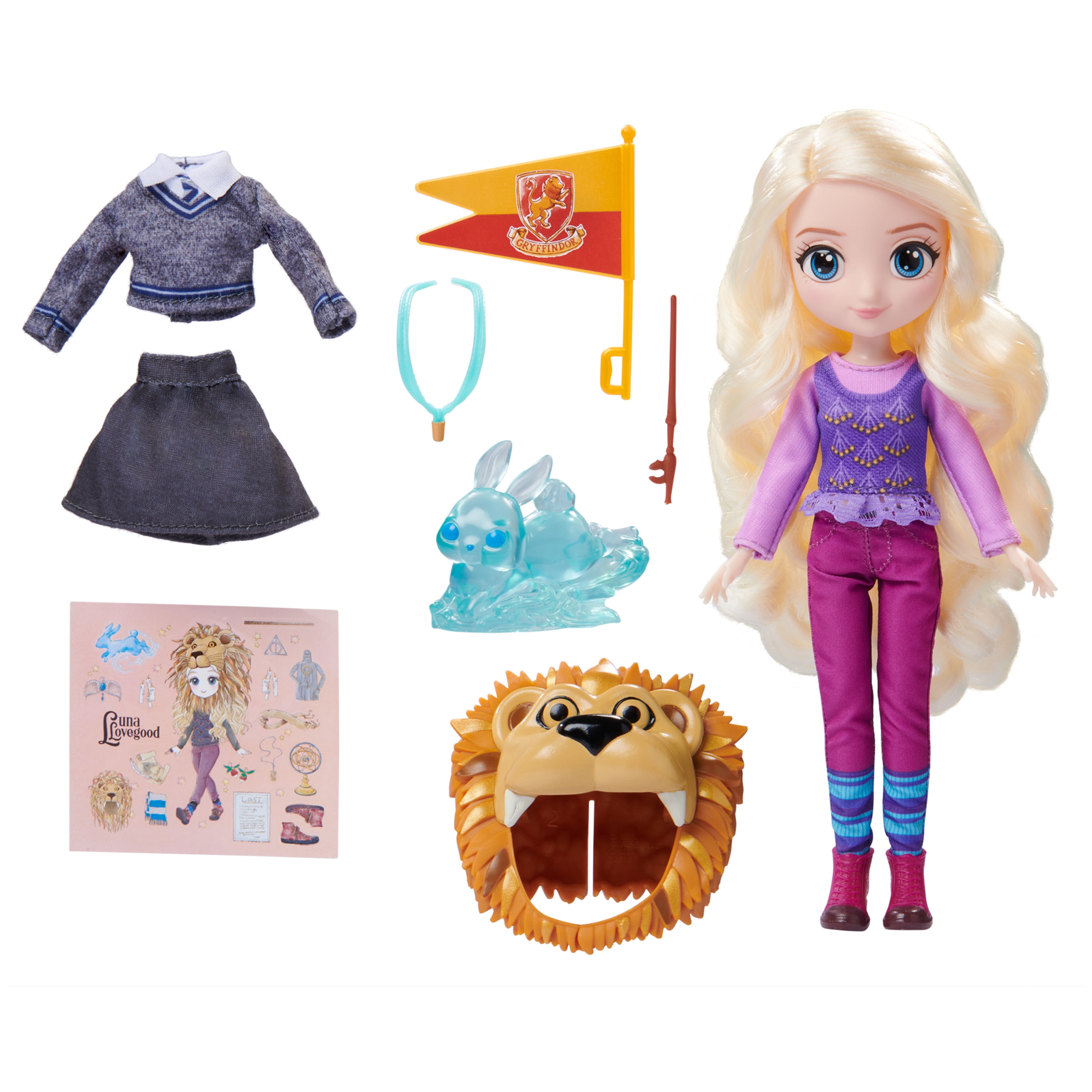 Wizarding World Harry Potter, 8-inch Luna Lovegood Fashion Doll Gift ...