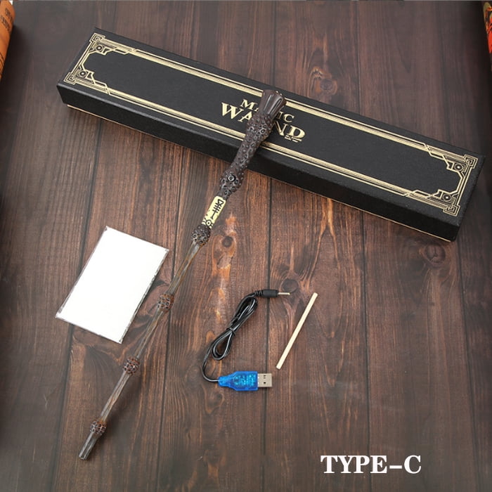 Wizarding World Magic Wand, 15-inch Spellbinding Hermione Granger Magic ...