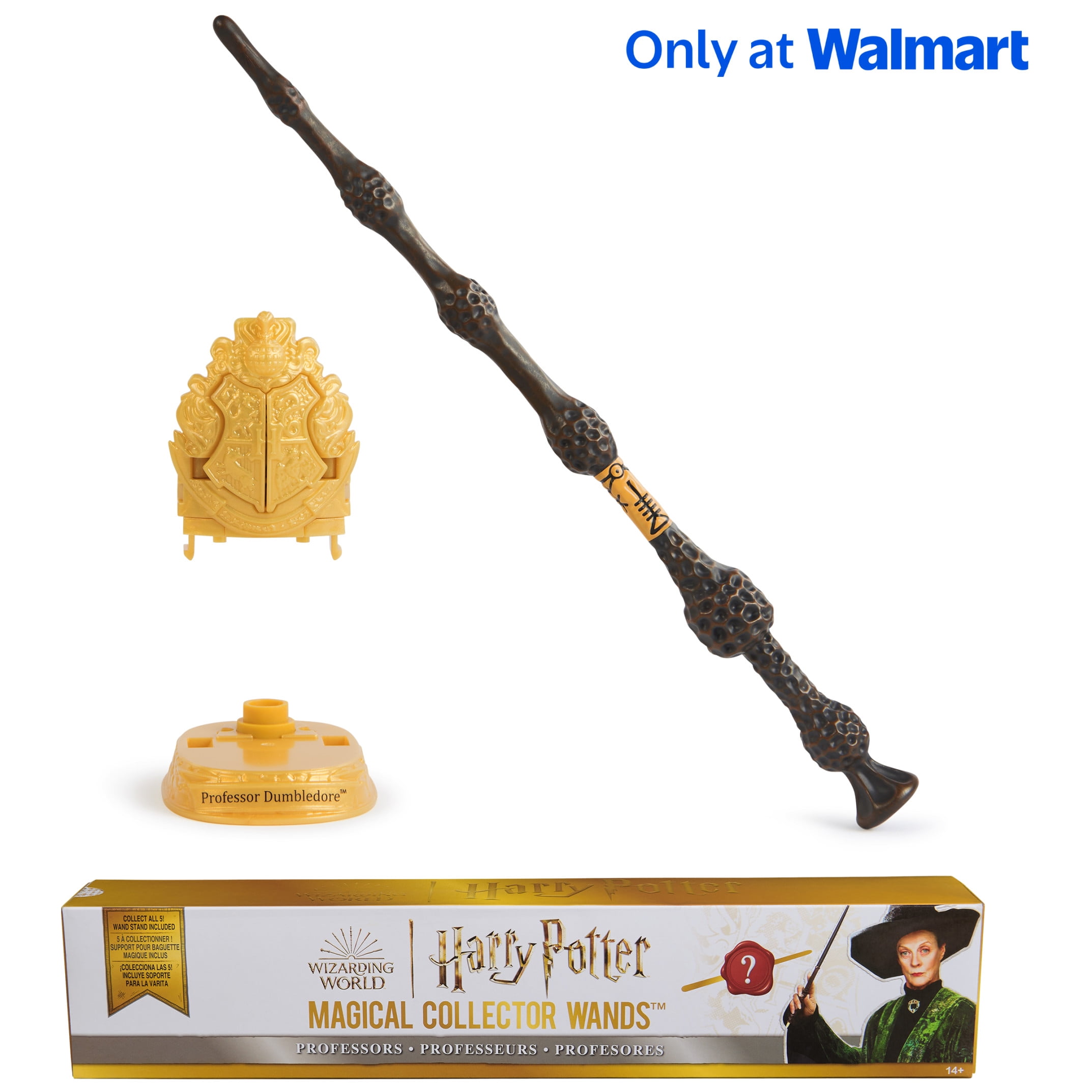 Harry Potter Wizarding World Magical Collector Mystery Wand for Ages 14 ...